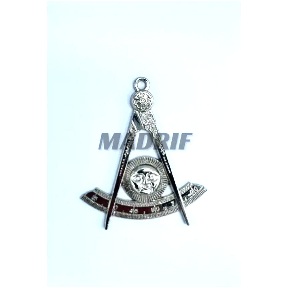 MASONIC JEWELS MASONIC PAST MASTER COLLAR JEWEL SILVER NEW TOP QULAITY ...