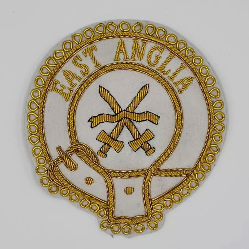 Masonic Regalia Full Dress East Anglia Apron Badge Brand New TOP QUALI ...