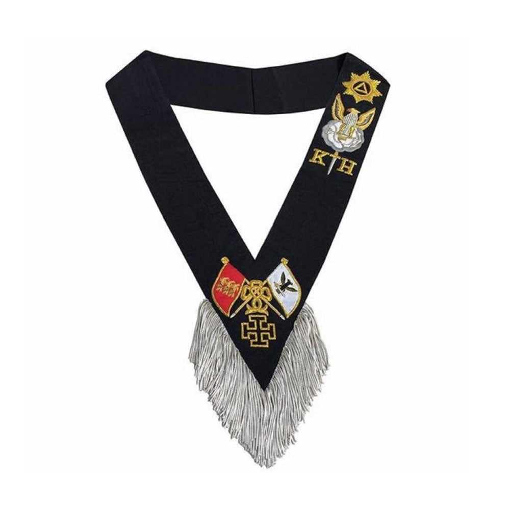 Masonic Regalia Masonic Rose Croix 30TH Degree Hand Embroidered Sash N ...