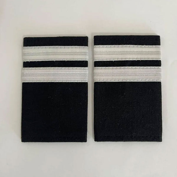 Pilot Captain,Silver Strips Epaulettes,Pilot Airline,Merchant Marine 2 ...