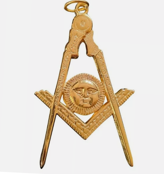 Masonic Regalia Senior Deacon Collar Jewel Gold Top Class New - Masonic ...
